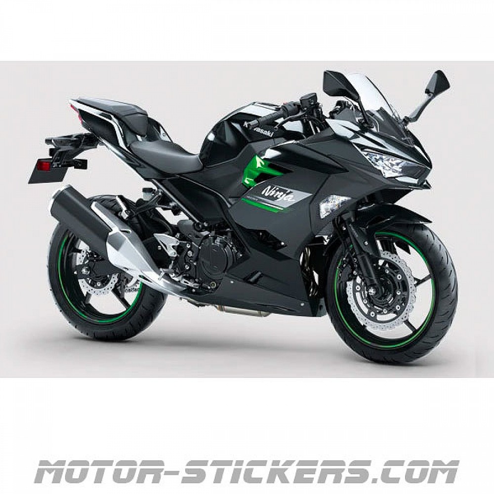 Kawasaki Ninja 400 2023 decals