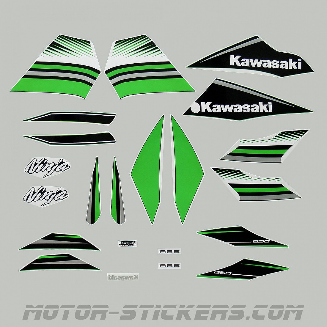 Kawasaki Ninja 650 2017 Decals