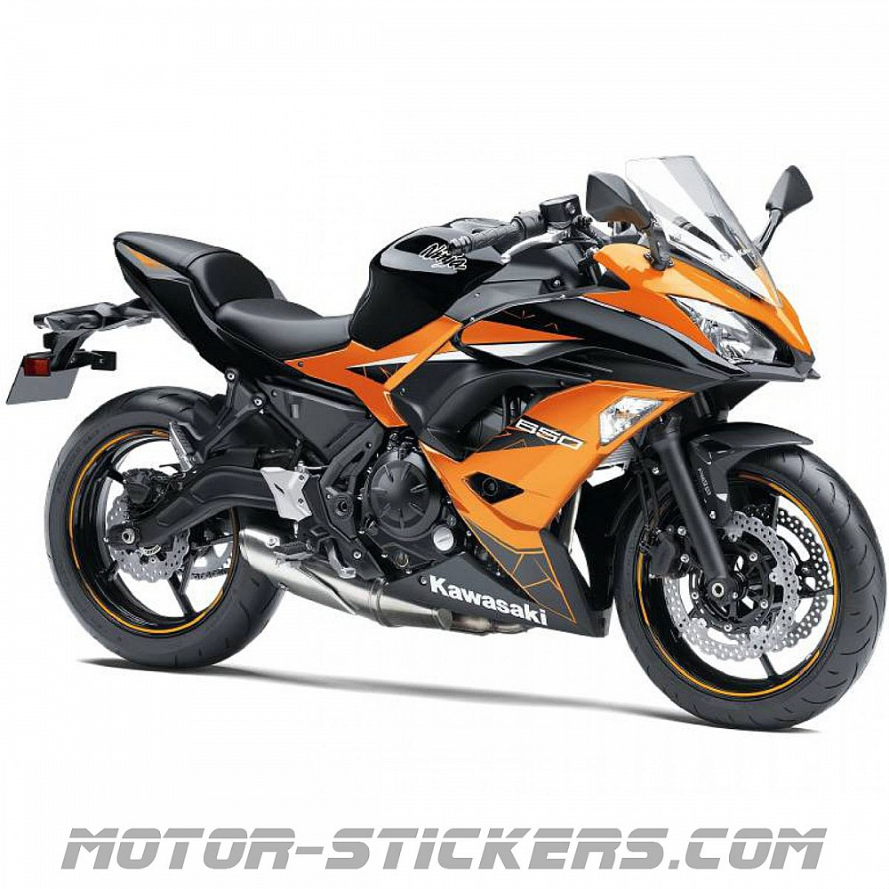 Kawasaki Ninja 650 2019 decals