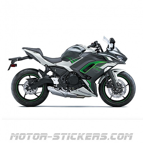 Kawasaki Ninja 650 2022 decals