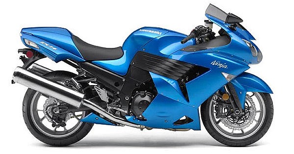Kawasaki Ninja ZX-14 2008 decals