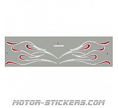 Kawasaki VN 1600 Vulcan 2007 decals