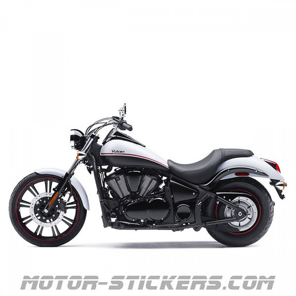 Kawasaki VN 900 Vulcan 2013 decals