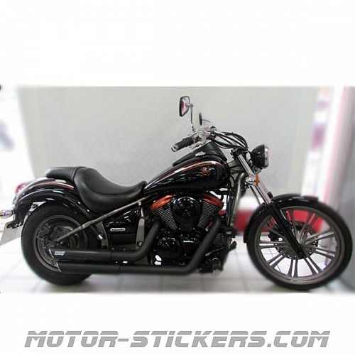 Kawasaki VN 900 Vulcan decals