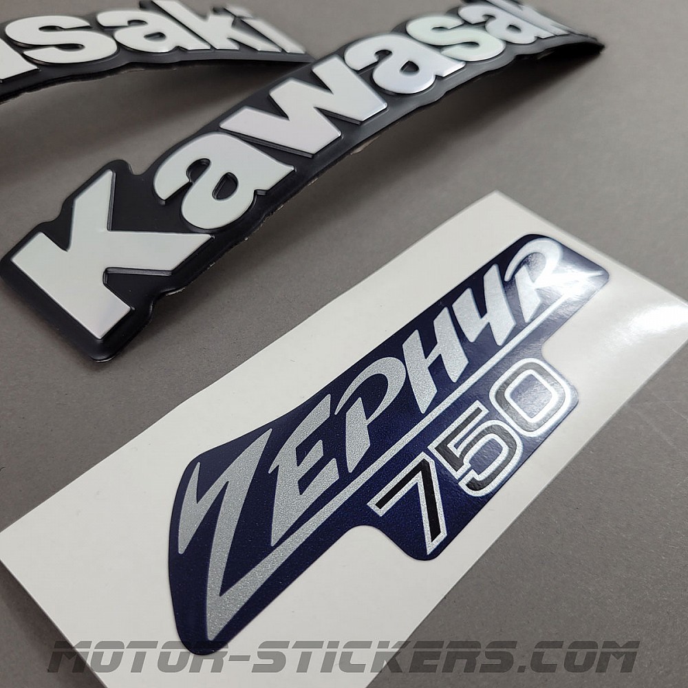 Kawasaki Zephyr 750 1992 decals