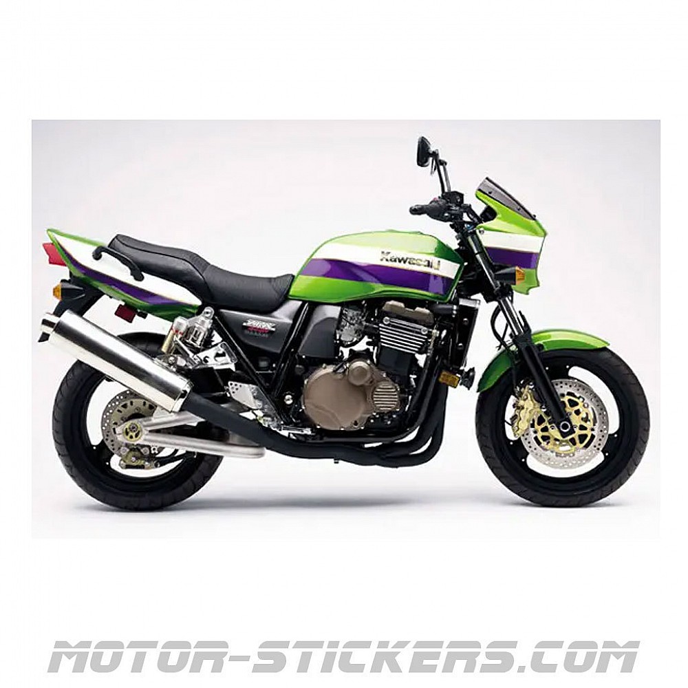 Kawasaki ZRX 1200R 2001 decals