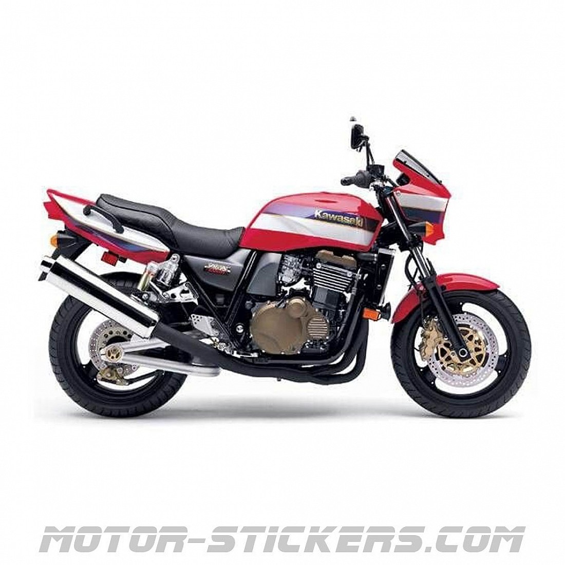 Kawasaki ZRX 1200R 2002 decals