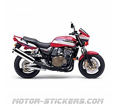 Kawasaki ZRX 1200R 2002 decals