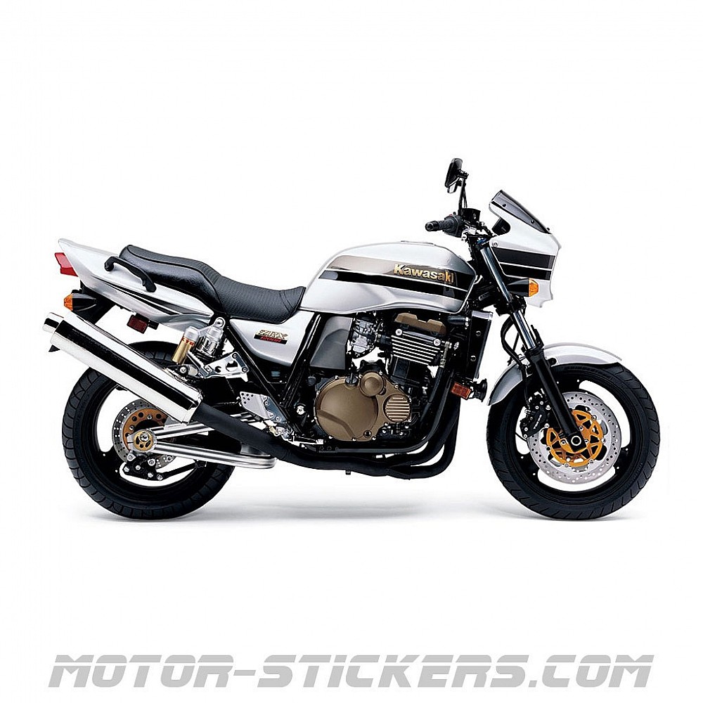Kawasaki ZRX 1200R 2004 decals