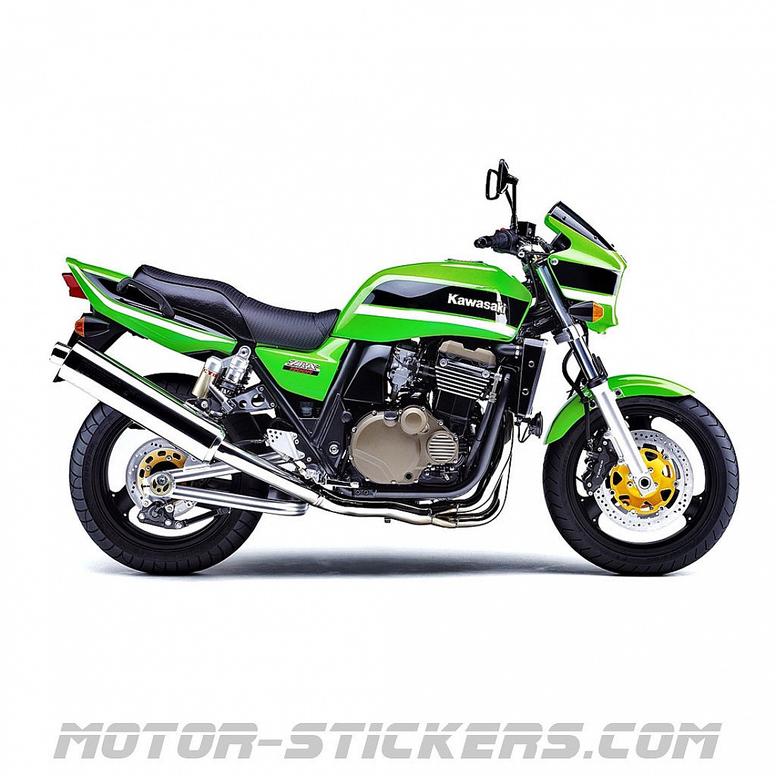 Kawasaki ZRX 1200R 2006 decals