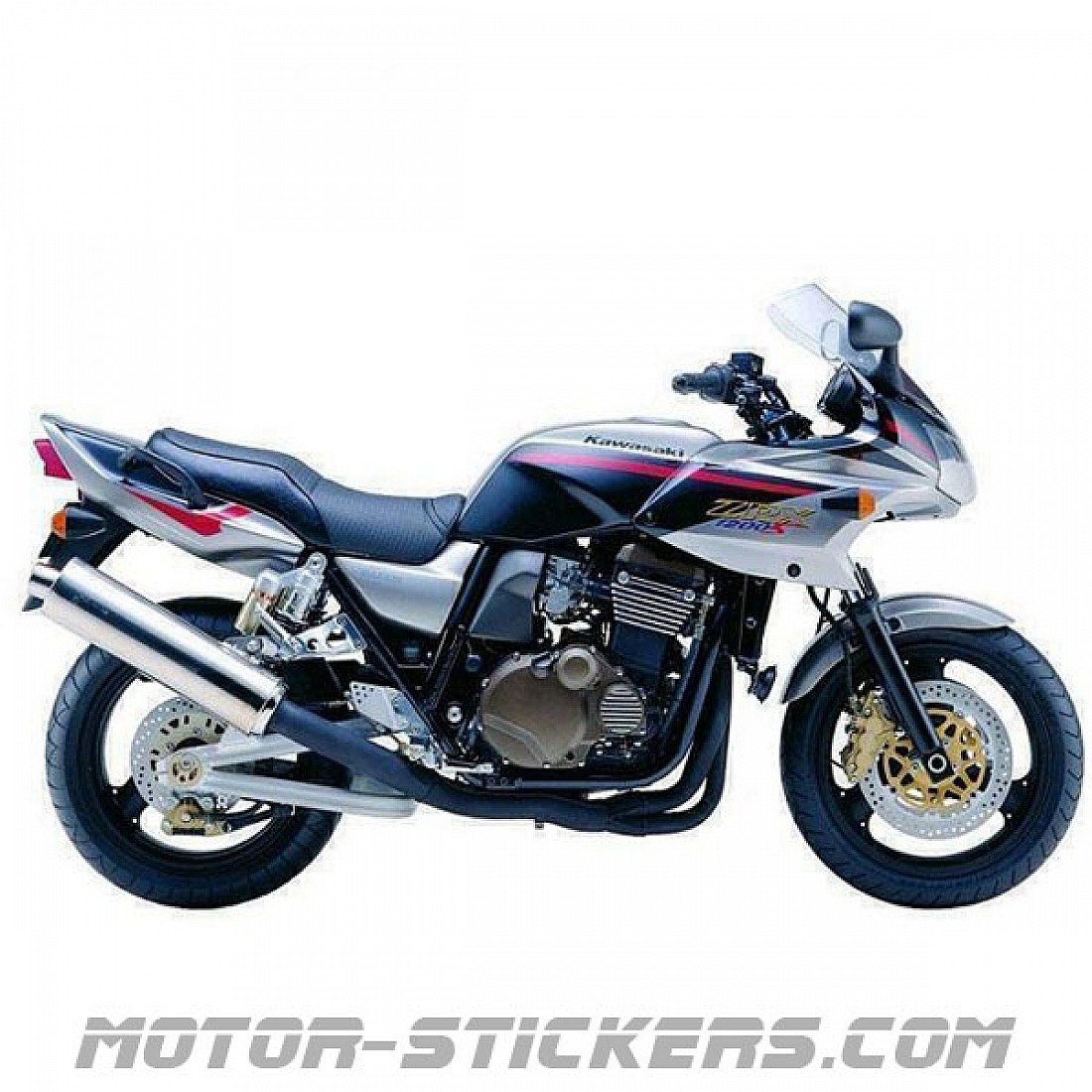 Kawasaki ZRX 1200 2001 decals
