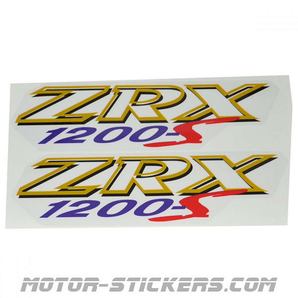 Kawasaki ZRX 1200 2001 decals