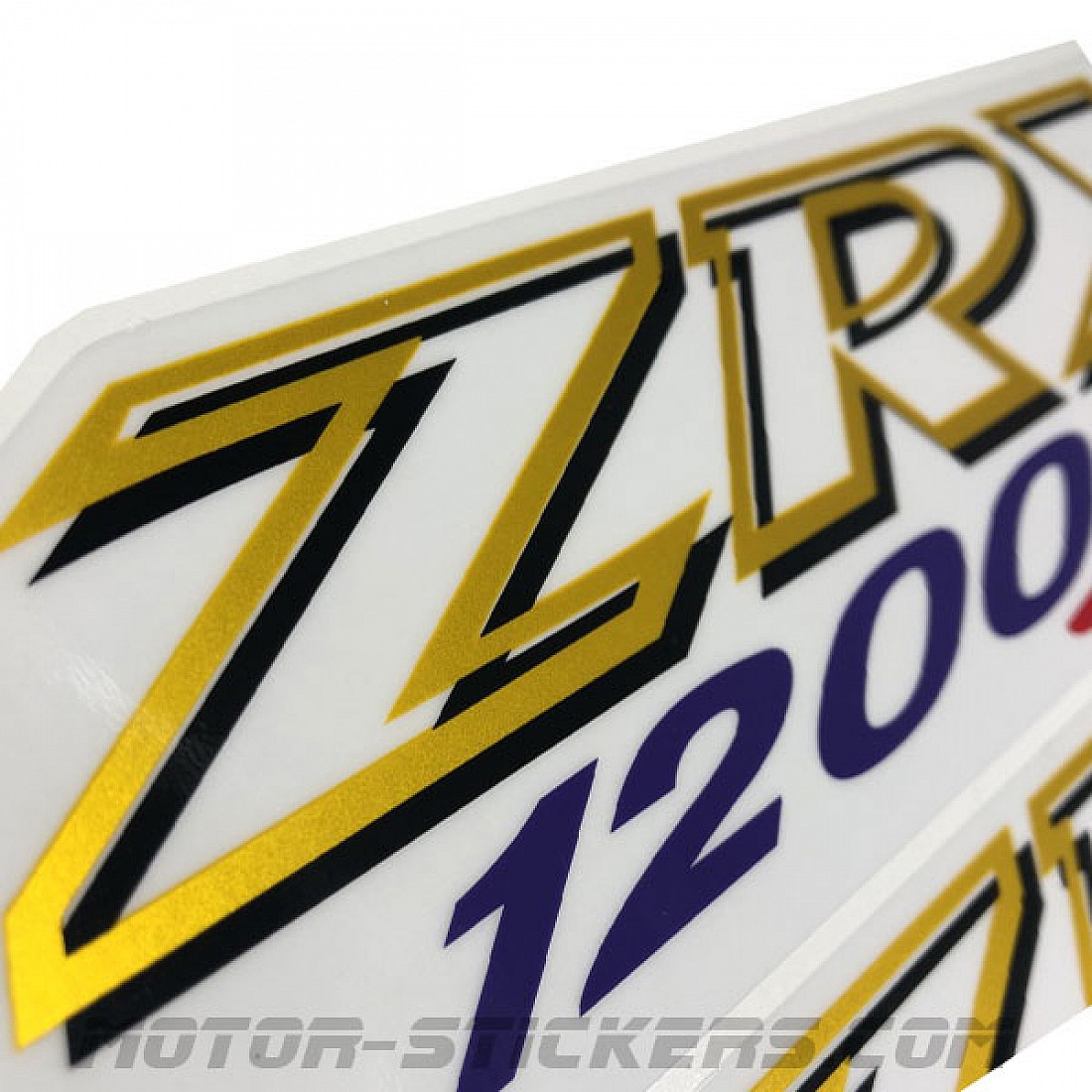 Kawasaki ZRX 1200 2001 decals