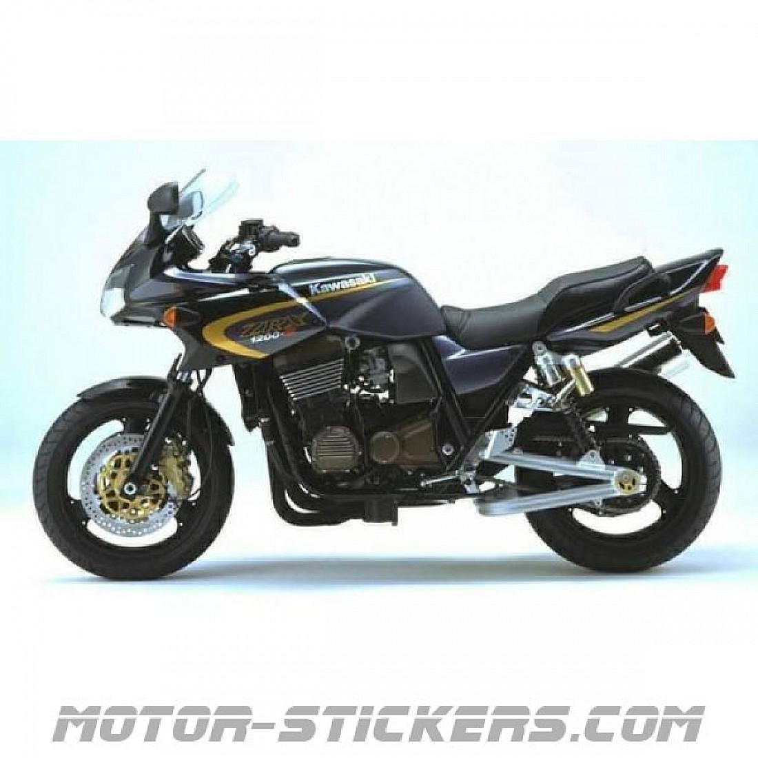 Kawasaki ZRX 1200S 2002 decals