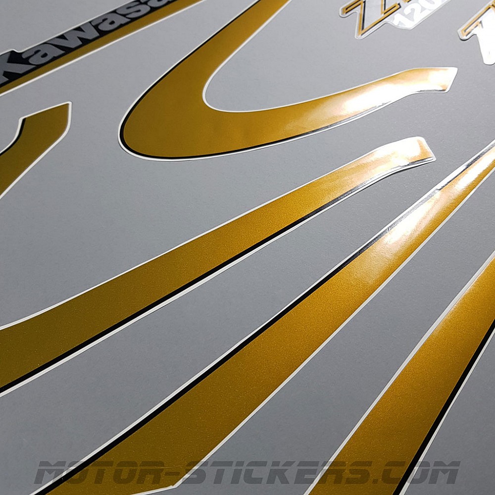 Kawasaki ZRX 1200S 2002 decals