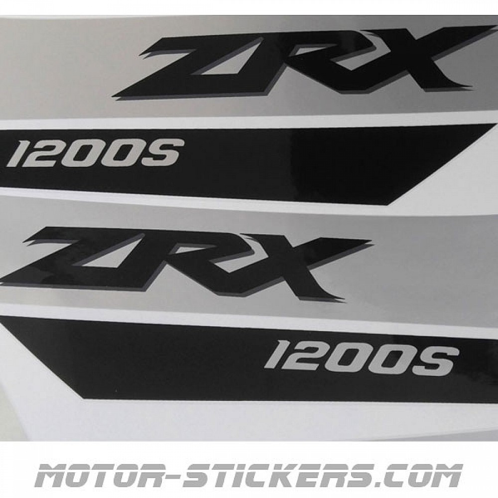 Kawasaki ZRX 1200 2004 decals