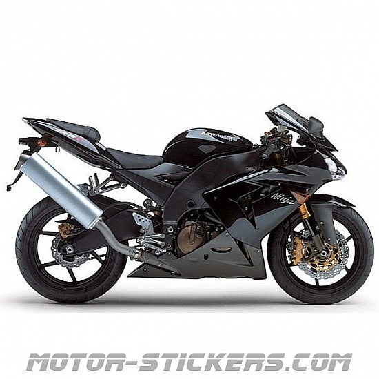 Kawasaki ZX-10R 2005 Aufkleber | Hochwertige Motorradaufkleber
