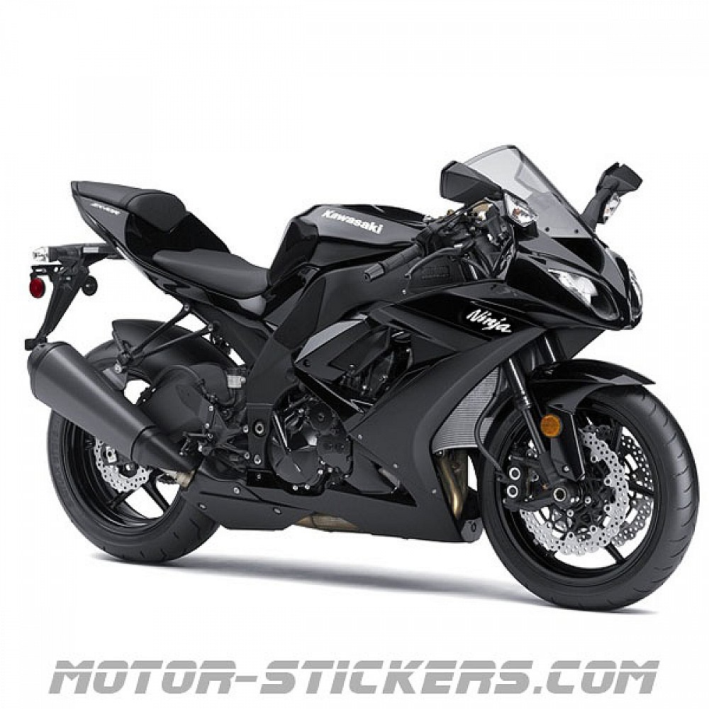 Kawasaki ZX-10R '08-2010 decals