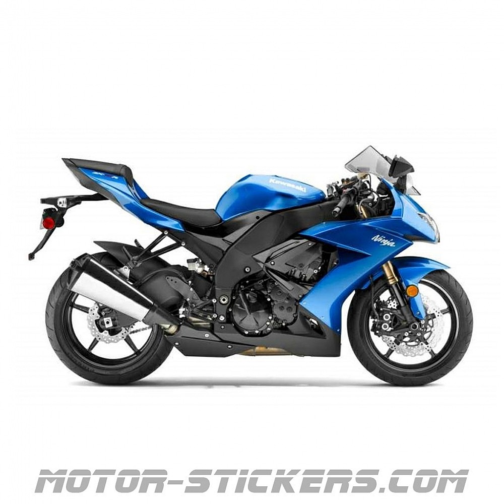 Kawasaki ZX-10R 2008 decals