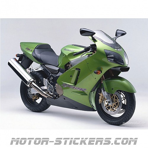 Kawasaki ZX12R decals