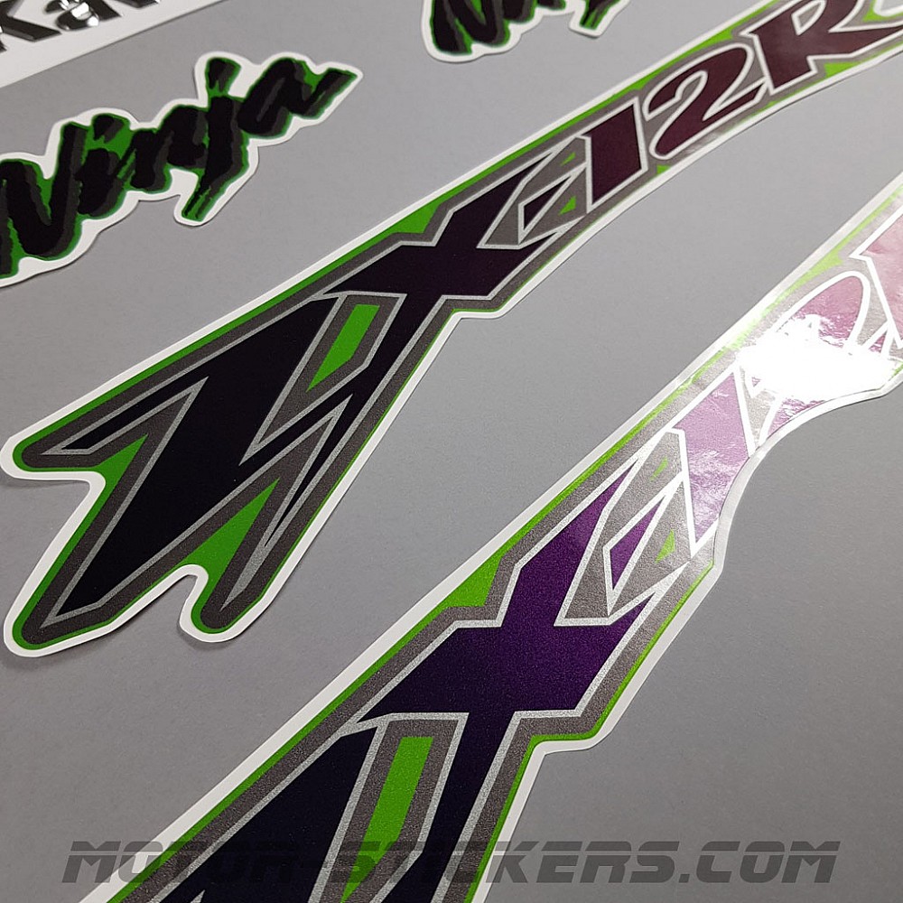 Kawasaki ZX-12R 2000 decals
