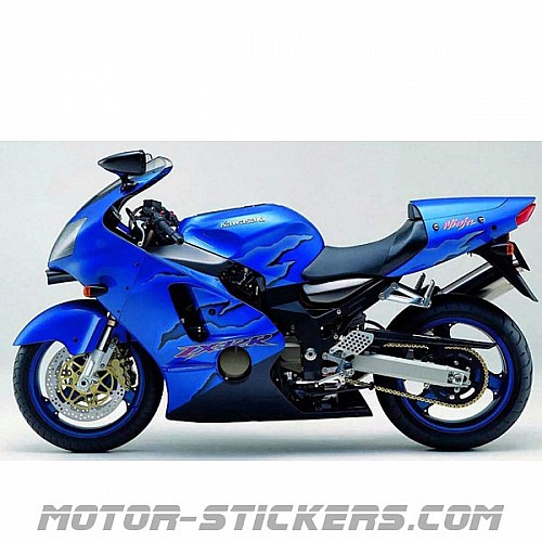 Kawasaki ZX12R stickers