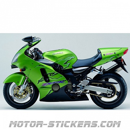 Kawasaki ZX-12R 2001 decals