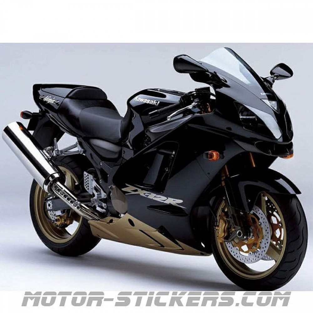 Kawasaki ZX-12R '02-2005 decals | Quality decals & graphics