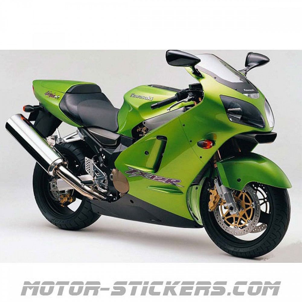 Kawasaki ZX-12R '02-2005 decals | Quality decals & graphics
