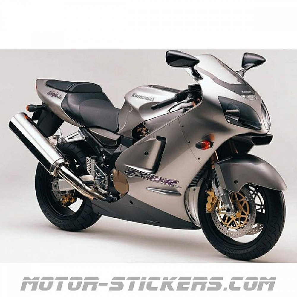 Kawasaki ZX-12R '02-2005 decals | Quality decals & graphics