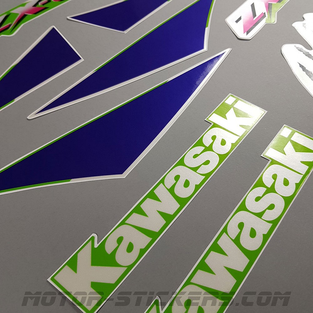 Kawasaki ZX-6R 1995 decals