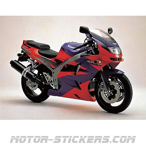 Kawasaki ZX6R decals