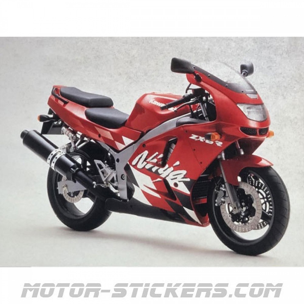 Kawasaki ZX-6R 1997 decals
