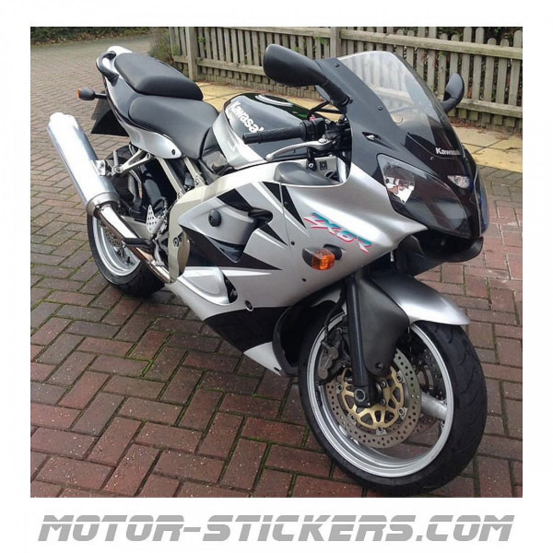 Kawasaki ZX-6R 2000 decals