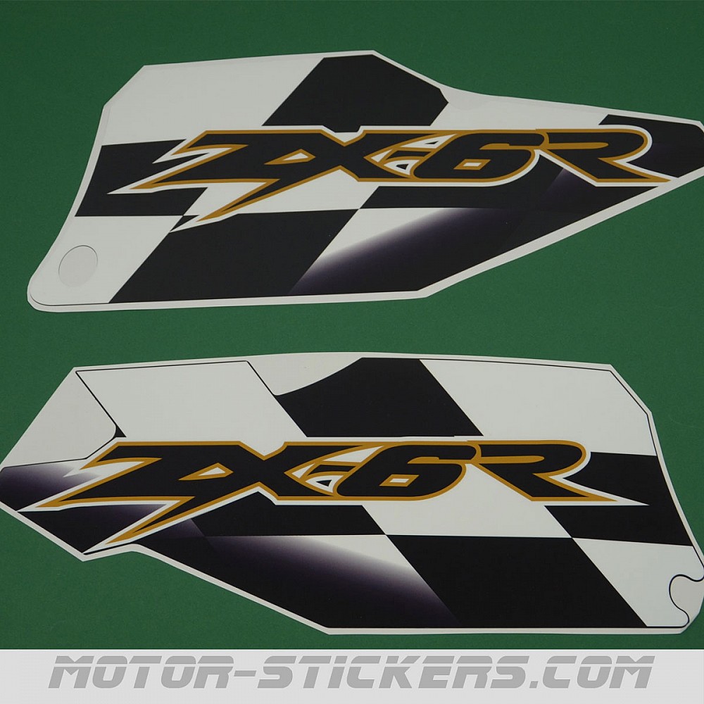 Kawasaki ZX-6R 2002 decals