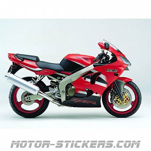 Kawasaki ZX-6R 2002 decals