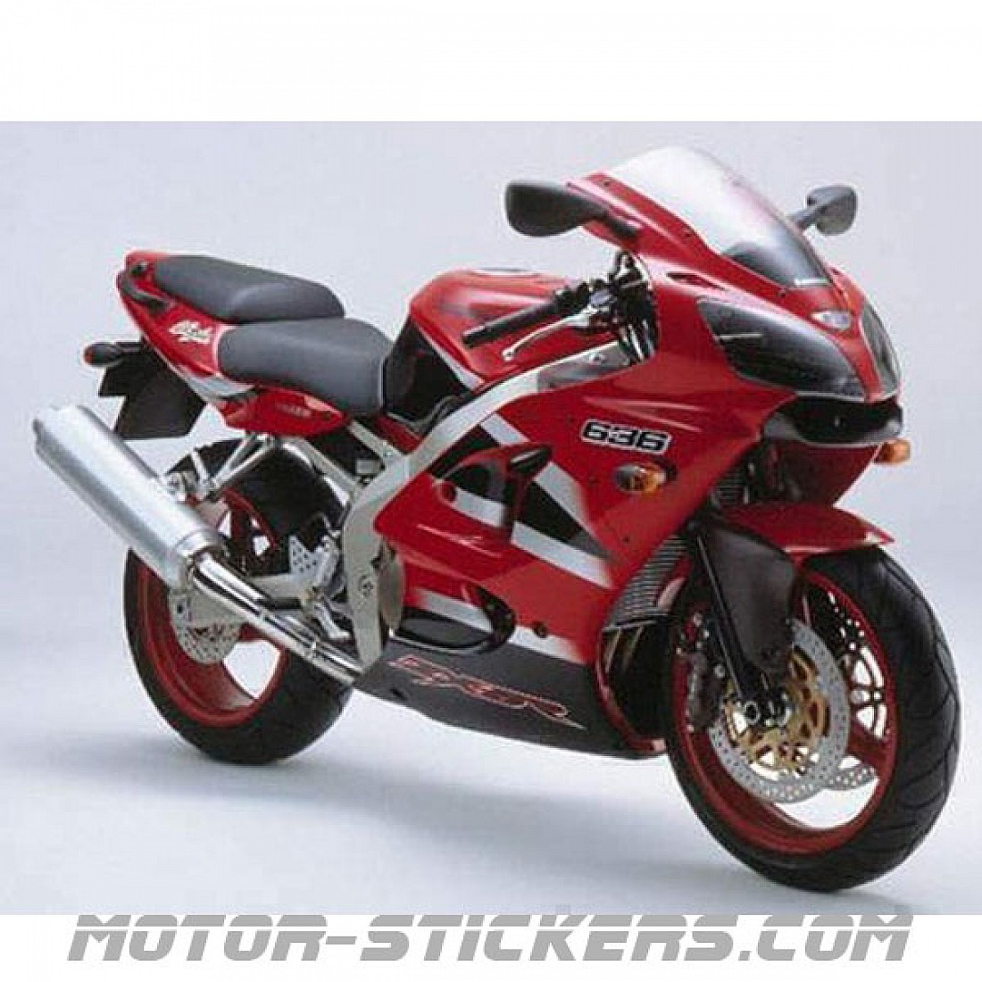 Kawasaki ZX-6R 2002 decals