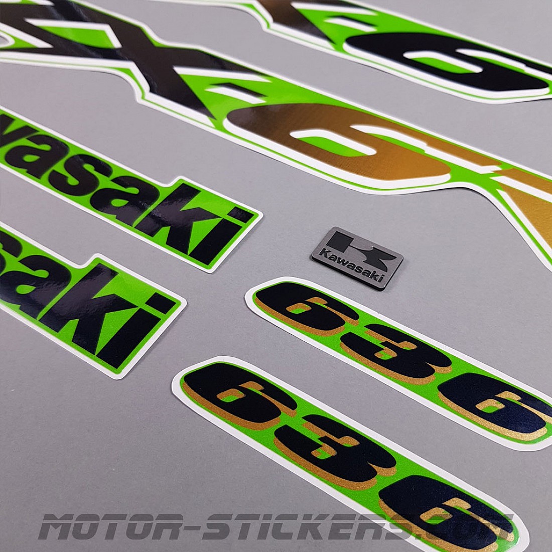 Kawasaki ZX-6R 2003 decals