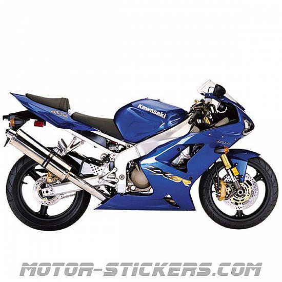 Kawasaki ZX-6R 2003 decals