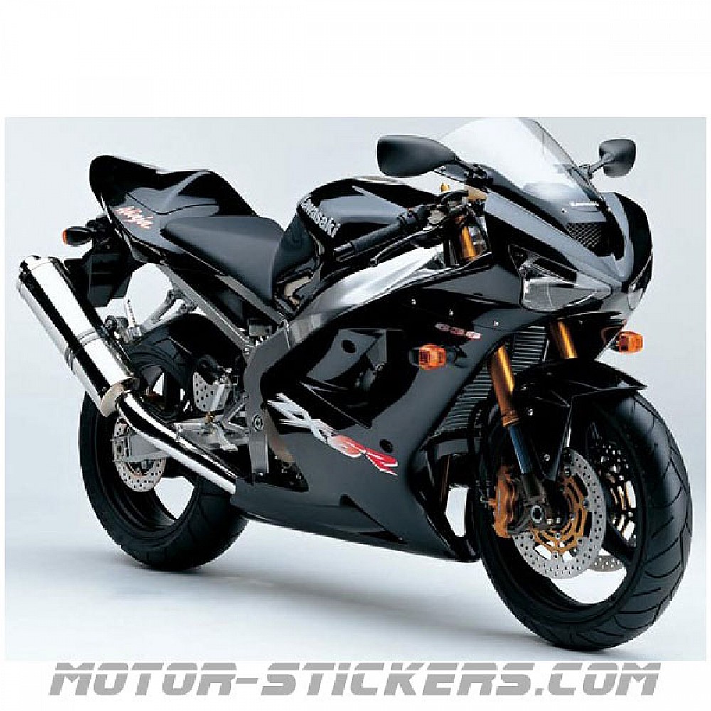 Kawasaki ZX-6R 2003 decals