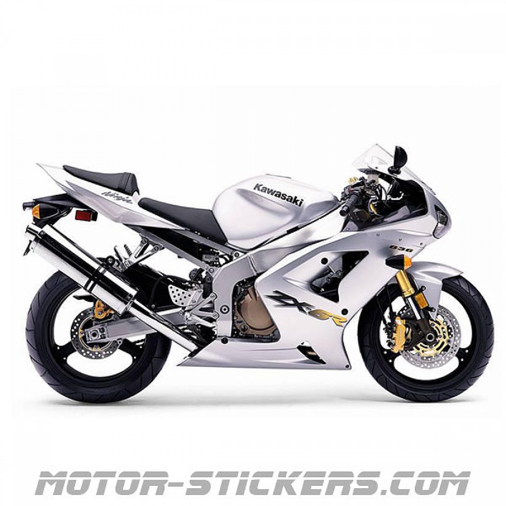 Kawasaki ZX-6R 2003 decals