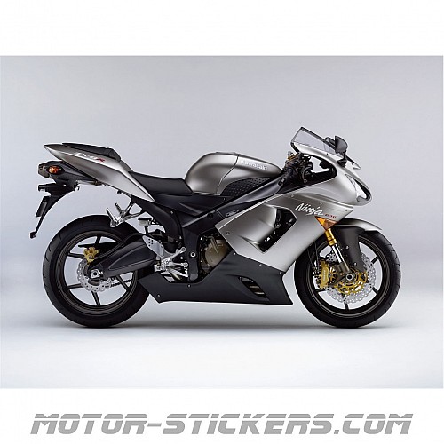 Kawasaki ZX-6R 2006 decals