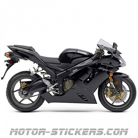 Kawasaki ZX-6R '05-2006 autocollants | Autocollants moto de qualité
