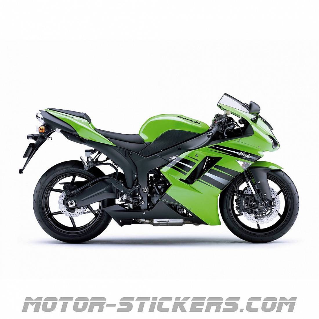 Kawasaki ZX-6R 2008 decals