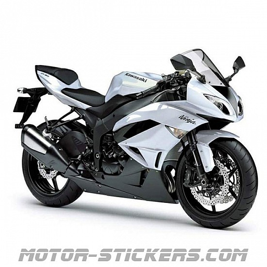 Kawasaki ZX-6R '09-2011 decals