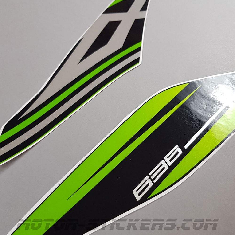 Kawasaki ZX-6R 2016 decals