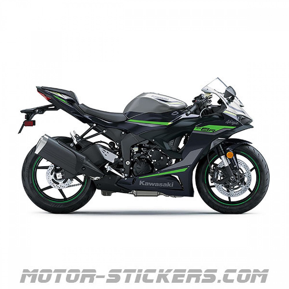 Kawasaki ZX-6R 2024 decals
