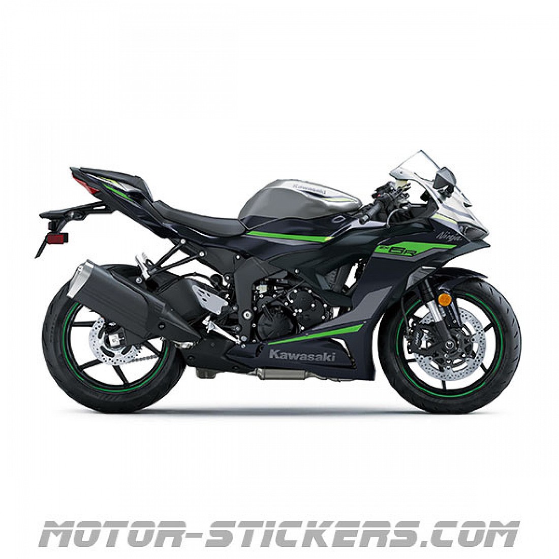 Kawasaki ZX-6R 2024 decals