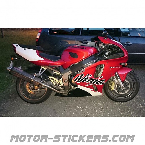 Kawasaki ZX7R decals