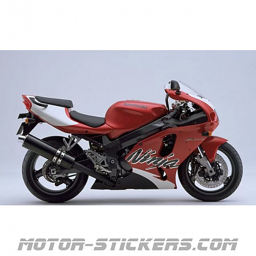 Kawasaki ZX7R decals